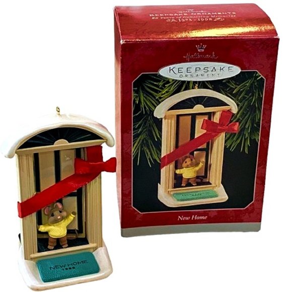 Hallmark | Holiday | New Home 998 Vintage Hallmark Keepsake Ornament ...